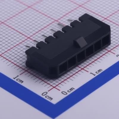 China Wafer Connector Featuring NiSn Plated H65 Pins and Insulation Resistance 1000M Hongxing HX30001-6A bk for sale