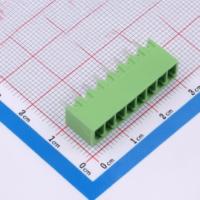 China Single Row Terminal Block HCTL HC15EDGVC-3.5-8P-V with Closed Design and Durable PA66 Body Material for sale