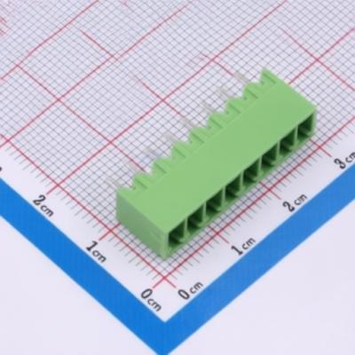 China Single Row Terminal Block HCTL HC15EDGVC-3.5-8P-V with Closed Design and Durable PA66 Body Material for sale