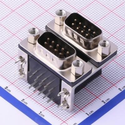 China HOAUC HYC33 VGA18A 158 DR9 male to male connector featuring 1588mm screw lock for strong connection for sale