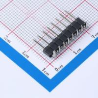 China Gold Plated Pins 90 Degree Connector with Dual Plastic Construction 2.54PH Pitch HJ Tech 17-0047-001 for sale