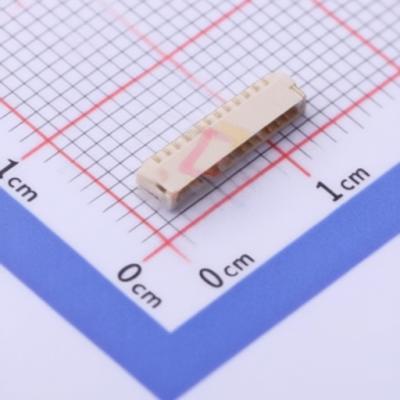 China Low voltage surface mount connector HDGC HDGC0802WR-S-12P with 2 poles and 0.39mm max wire diameter for sale