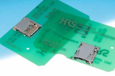China Compact MicroSD Card Connector with Card Detection Switch and Strong Structure HRS DM3AT-SF-PEJM5 42 for sale