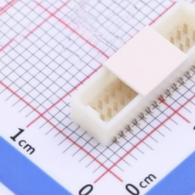 China HDGC HDGC1002WVD S 2X15P double row straight pin header 1 1 pitch suitable for electronic connectors for sale
