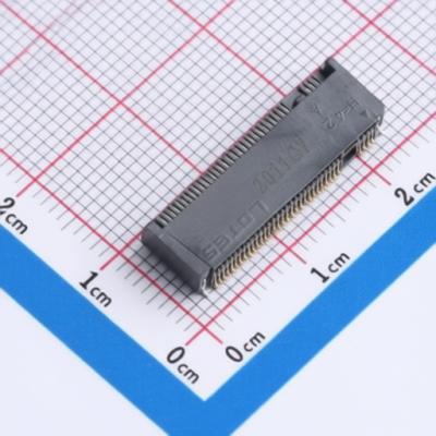 China HOAUC HYCW16A 05NGFF 420B NGFF M2 A KEY connector with copper alloy contacts and LCP 40 GF UL94V 0 housing for sale
