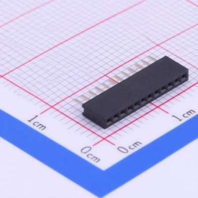 China Connector 1.27X4.3FH 1XNP 180 Degree Orientation Model HOAUC 2343U-112CNG1SNT01 for Industrial Applications for sale