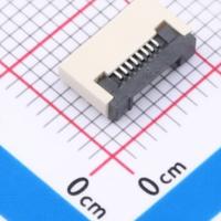 China LCP housing FPC connector Hong Cheng HC-FPC-0.5-8P-FH20 with 8 pins and insulation resistance 500 megaohms for sale