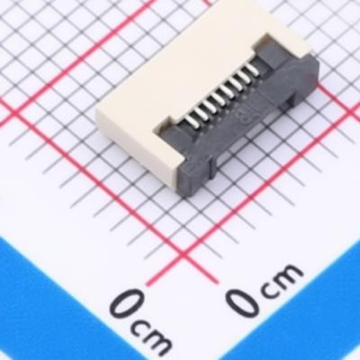 China LCP housing FPC connector Hong Cheng HC-FPC-0.5-8P-FH20 with 8 pins and insulation resistance 500 megaohms for sale