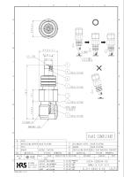 China Automotive device connector HRS HRMJ-X.FLP-ST3 engineered for high reliability equipment integration for sale