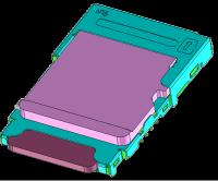 China HRS KP15TL SF800 hybrid card socket offering electrical performance and support for multiple card types for sale