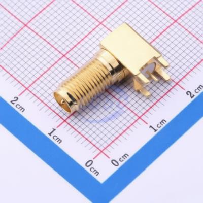 China Electronic component with 50 Ohms impedance HJ Tech 2LC15SM029 90 degree four hole board mounting connector for sale