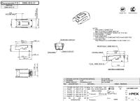 China Compact Micro RF Connector I-PEX 20860-001E-01 Designed for Automotive Telematics and Sensor Systems for sale