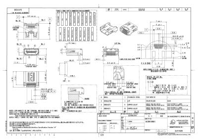 China Durable and compact JAE Electronics DC3R019HA1R1900 connector for industrial electronic applications for sale