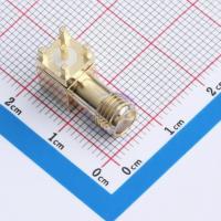 China RA SMA Jack R A for PCB Connector HJ Tech 2LC15SF0102 Featuring 1000 Mohm Insulation Resistance and 50 Ohm for sale