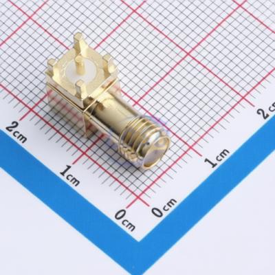 China RA SMA Jack R A for PCB Connector HJ Tech 2LC15SF0102 Featuring 1000 Mohm Insulation Resistance and 50 Ohm for sale