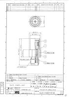 China HRS PO ST P HRMJ 40 connector element manufactured following HRS drawing reference and technical data for sale
