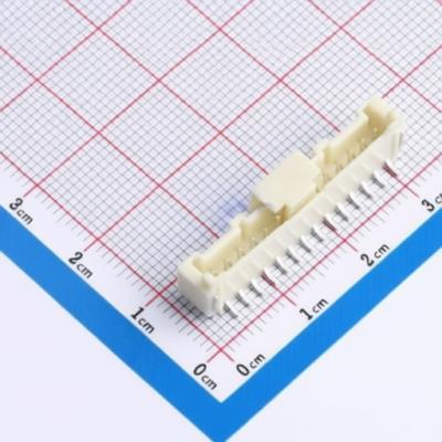 China Durable Top Entry Connector JIDC 991-141-7119 with 2.00mm Pitch and Natural Color PA6T Housing Material for sale