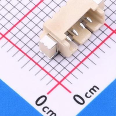 China 1.25mm Pitch 90 Degree Wafer SMT Connector JIDC 991-041-7022 Rated Voltage 125V AC DC RoHS Compliant for sale