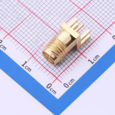 China Solderable Four Pin Female Connector with Male Pin Header HJ Tech 2LC15SM032 Supports Frequencies up to 6 GHz for sale
