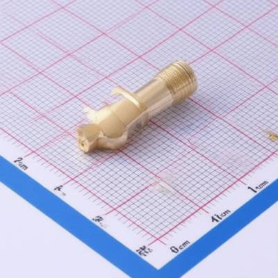 China SMA female to female connector HJ Tech 2LC15SF038 with four pin 90 degree angle and 50 Ohm impedance for sale