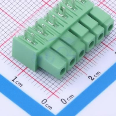 China green pluggable female connector bent pins JILN JL15EDGA-38106G01 for various industrial applications for sale