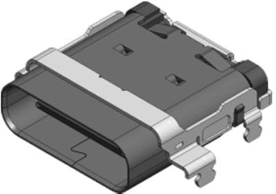 China USB Type C Connector Supporting USB Power Delivery and 20Gbps Speed JAE Electronics DX07SA24XJ2R1000 for sale