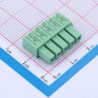 China Green Pluggable Female Connector Bent Pins JILN JL15EDGA-38105G01 Suitable Industrial Applications for sale