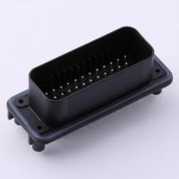 China Durable Electrical Connector JIDC 992-351-2002-1 with Flat Panel Mounting and Brass Contact Plating for sale