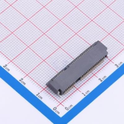China Top mount SIM connector JAE Electronics MM60-52B1-G1-R850 with positioning boss and screw hold downs for sale