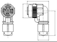 China Industrial grade circular connector JAE Electronics JN2V-22-20S-PKG100 with high shock resistance and waterproof design for sale