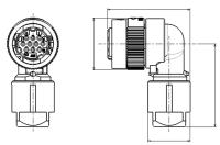 China Industrial grade circular connector JAE Electronics JN2V-22-20S-PKG100 with high shock resistance and waterproof design for sale