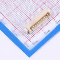 China 1.25mm Pitch 90 Degree Wafer SMT Connector JIDC 991-121-7022 with LCP Housing and Phosphor Bronze Contacts for sale