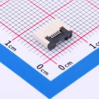 China electronic connector Hong Cheng HC-FPC-0.5-6P-FH20 FPC header with 6 pins and LCP plastic housing for sale