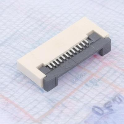 China Flat cable FPC connector Hong Cheng HC FPC 0.5 12P FH20 with LCP plastic housing and tin plated copper terminals for sale