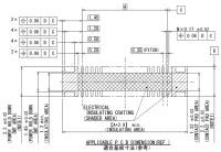 China stacking connector JAE Electronics WP27D P030VA1 R15000 with 10 Gbps data rate and armored hold down for sale