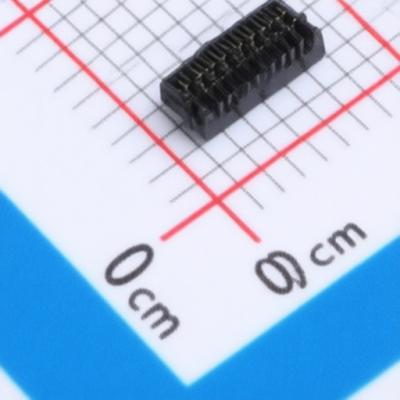 China Hong Cheng HC-0.6-8YD connector featuring PA66 housing and gold plated copper terminals for electrical connections for sale