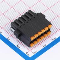 China 3.5mm pitch pluggable female connector with ears and reinforced strip designed JILN JL15EDGKNHM-35006B01 in 2 to 6 positions for sale