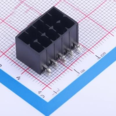 China industrial pluggable male connector black PA66 25GF housing 3 point five millimeter pitch JILN JL15EDGRHC-35005B02 for sale