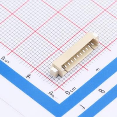 China Durable wafer SMT connector JIDC 991-111-7022 1.25mm pitch 90 degree type with UL rated LCP housing for sale