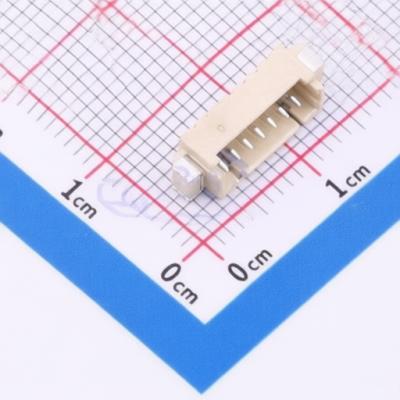 China 1.25mm Pitch 90 Wafer SMT Connector Featuring JIDC 991-071-7022 LCP Housing Phosphor Bronze Contacts for sale