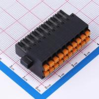 China plug in female connector JILN JL15EDGKDHM 35010B01 featuring secure mounting ears and RoHS compliance for sale
