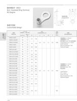 China Non Insulated Copper Circular Bare Terminal 90 Degree Electrical Connector JIDC RNB38-10L for Wiring for sale