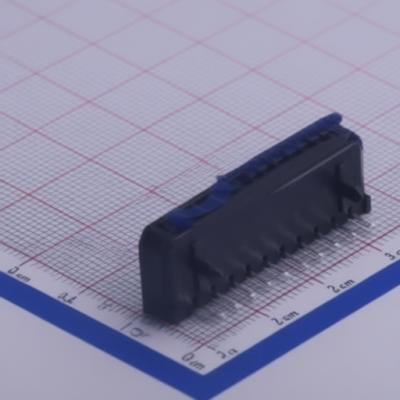 China Electrical connection wafer Hongxing HX30001-10WA bk with PA66 UL94V0 shell and H65 NiSn plated pins for sale