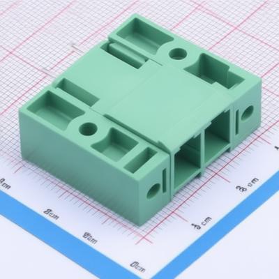 China Durable green pluggable female connector JILN JL5EDGVM-76202G01 suitable for electronic applications for sale