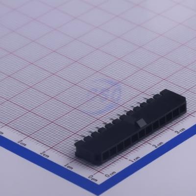 China Hongxing HX30001-12A bk WAFER connector featuring NiSn plated H65 pins and PA66 UL94V0 shell for PC board for sale