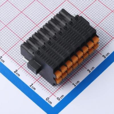 China Durable industrial plug in female connector with ears JILN JL15EDGKDHM 35008B01 RoHS compliant product for sale
