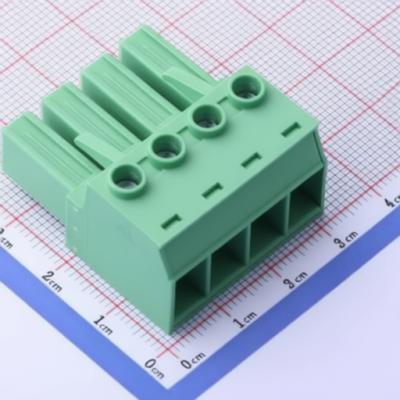 China Pluggable female connector green color JILN JL5EDGKH-76204G01 perfect industrial connectivity option for sale