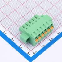 China Green pluggable female connector JILN JL15EDGKDM-38106G01 designed for dependable electrical contact for sale