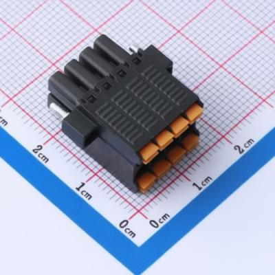 China Reinforced strip plug in female connector 2 to 6 pins RoHS compliant model JILN JL15EDGKNHM 35004B01 for sale