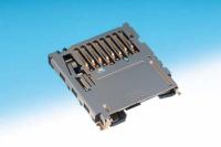 China HRS DM3AT-SF-PEJM5 40 microSD Card Connector with push push ejection mechanism and strong structure for sale